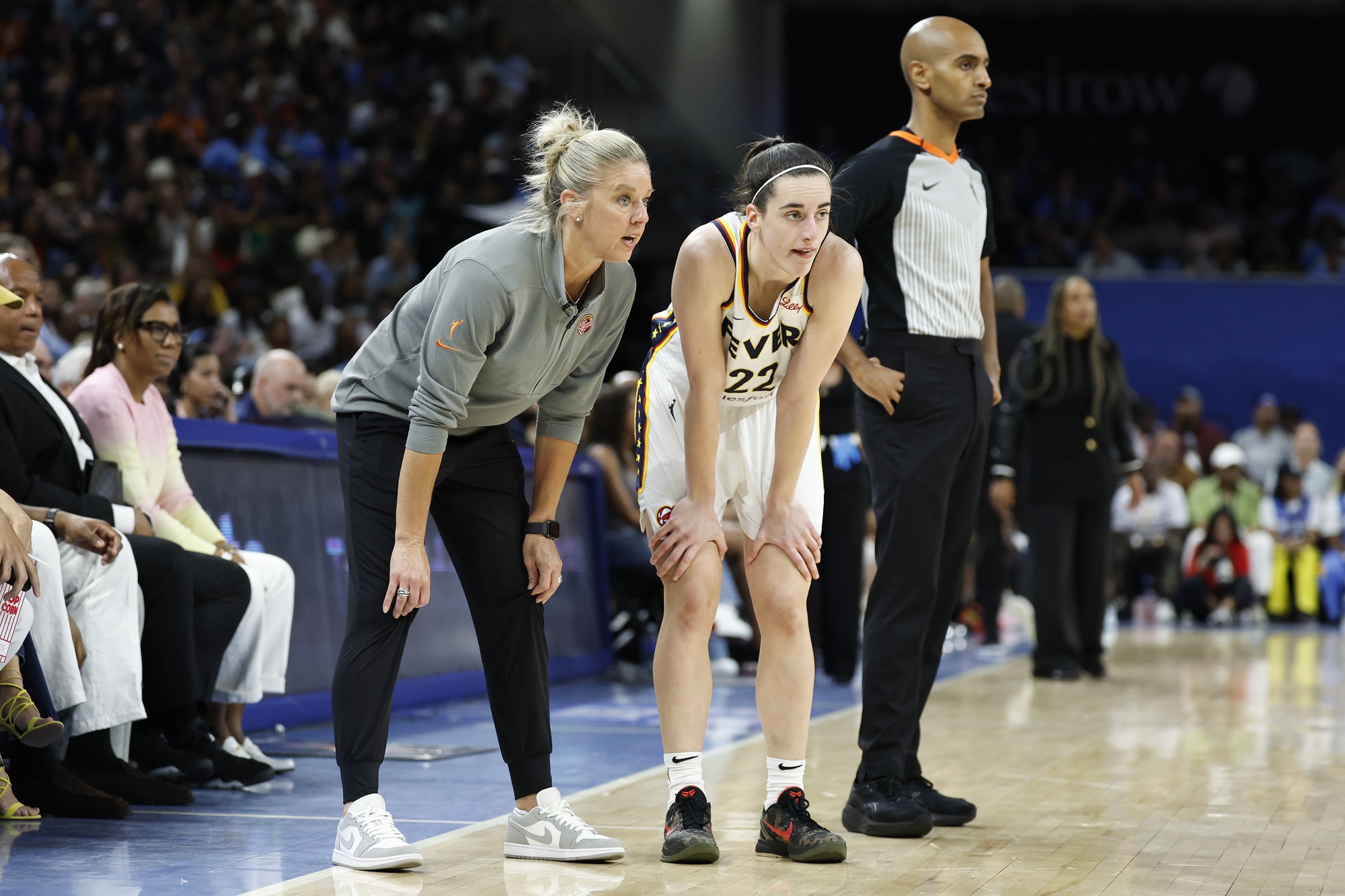 Indiana Fever Coach Speaks On How Caitlin Clark is Defended